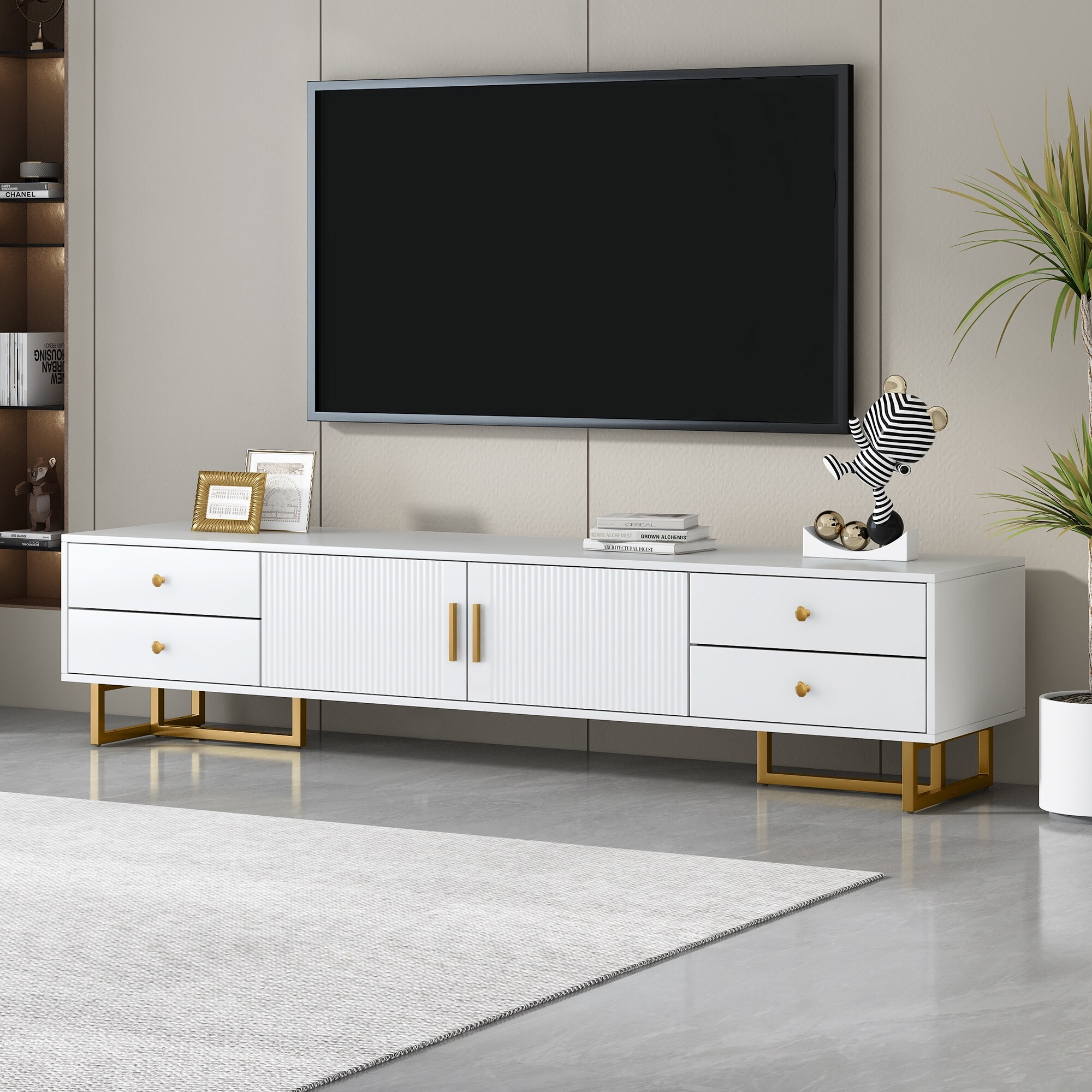 Glam TV Console Bed Bath Beyond